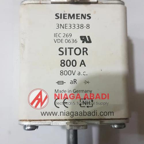Jual Siemens Sitor Fuse 3NE3338-8 3NE3 338-8 800 AMP 800VAC 800A ...