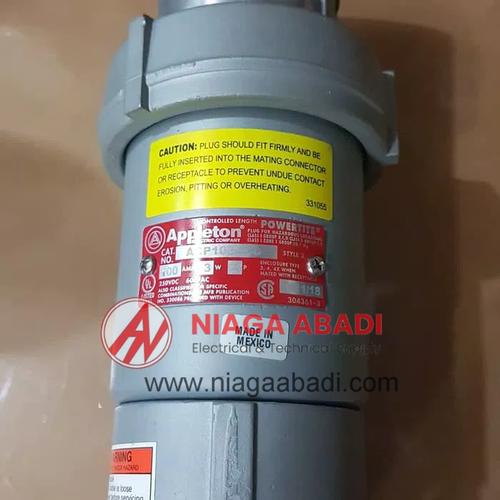 Jual Appleton Powertite Plug 100A 3W 4P ACP1034CD ACP1034 CD ACP 1034CD ...