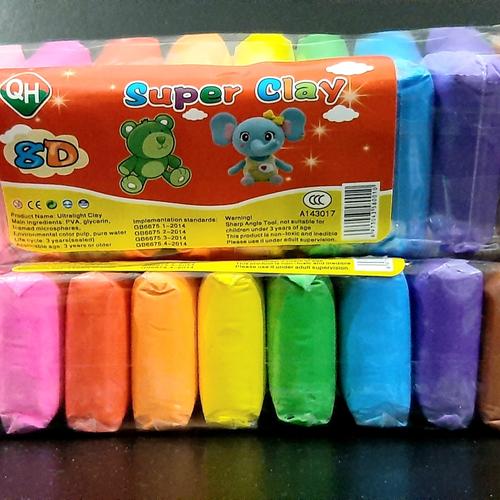 Jual mainan clay polimer polymer clay soft dough SNI ecer murah - Kota ...