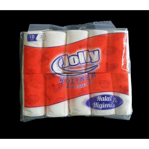 Jual Tisu Roll Jolly Coreless / Tanpa Karton (isi 10 roll) - Kota ...