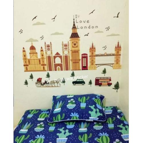 Jual Stiker Thema Unik / Wallsticker I Love London - Kab. Bandung ...