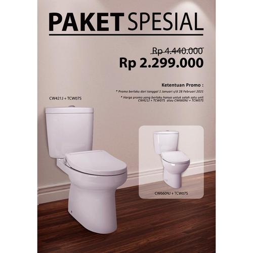 Jual CW421J ecowasher TOTO closet - Jakarta Barat - Depo Pinangsia ...