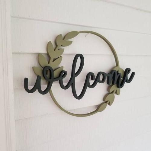 Jual papan nama acrylic kayu mdf pvc tulisan custom timbul - 30x30cm ...