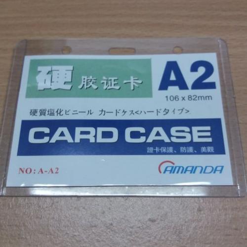 Jual Card Case A2 Id Card A2 / Kartu panitia Landscape - Jakarta Utara ...
