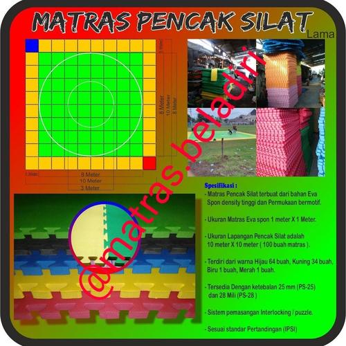 Jual Matras Beladiri Ukuran 1x1 m Tebal 2 cm - Pelindung - Kab ...