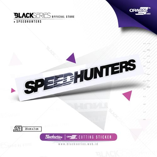 Jual Cutting Sticker Speedhunters | Stiker Mobil Speed Hunters - Hitam ...