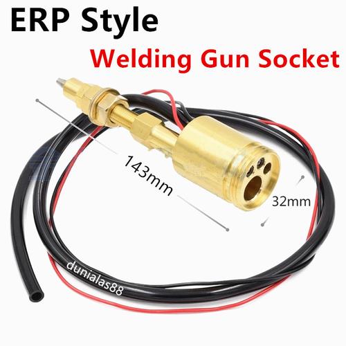 Jual Euro Adaptor MIG Welding Panel Socket Connector Central Mesin ...
