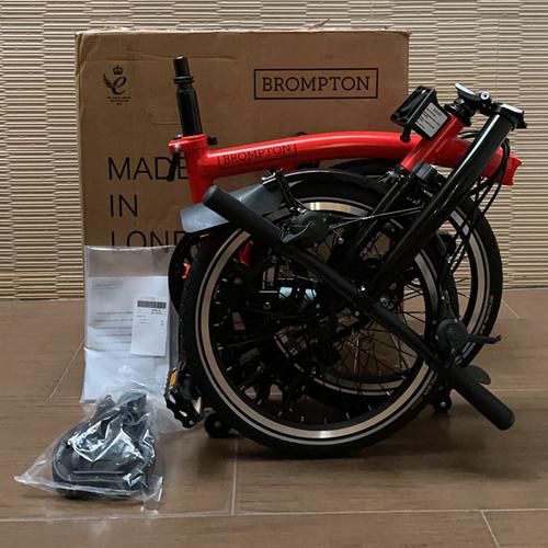 Jual sepeda brompton original Red Rocket Black Edition | S6L | 2020 ...