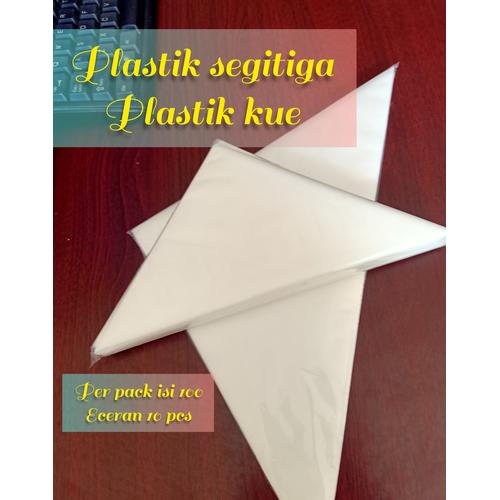 Jual Plastik segitiga, Piping bag untuk hiasan kue - Per 10 pcs - Kota ...