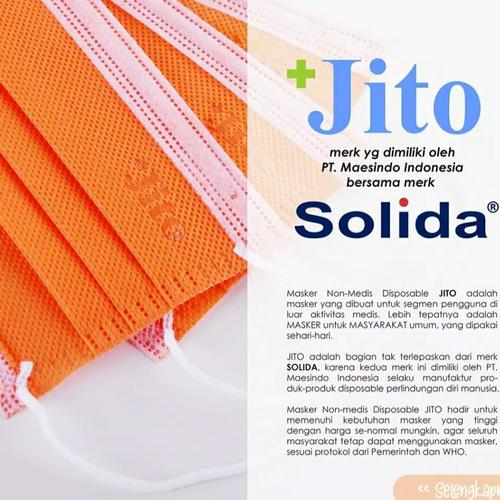 Jual masker jito orange 50 pcs - Kab. Bogor - andreas alkes77 | Tokopedia