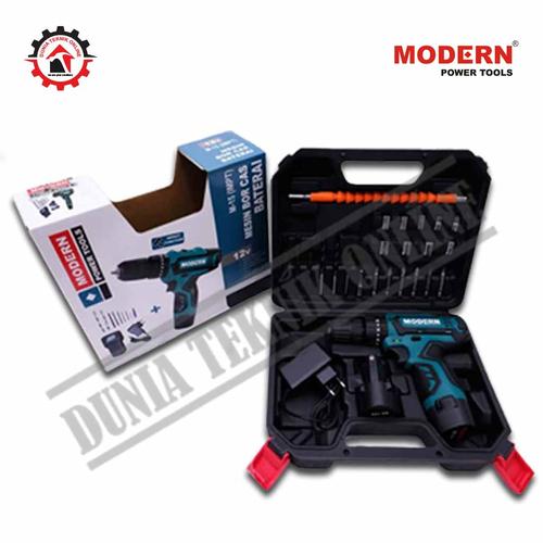 Jual Bor Baterai Modern M-15V / Cordless Drill 15V / Bor Cas Charger M ...