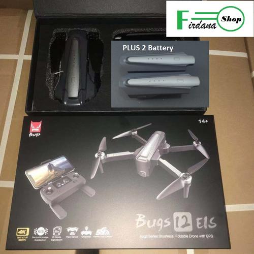 Jual MJX Bug 12 B12 EIS 4K 5G WIFI Tiga Baterai Kamera Zoom Digital GPS ...