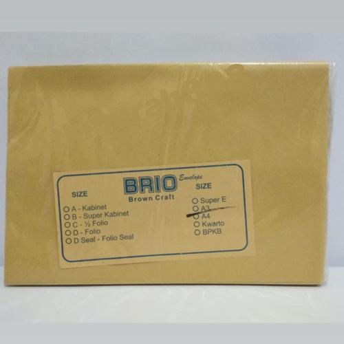 Jual Amplop Coklat A4/Amplop Coklat A4/Map Coklat/Envelope Samson A4 ...
