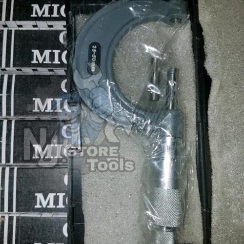 Jual Out Side Micrometer Jarak 25 - 50 x 0.01 - Mikrometer Luar Micro ...