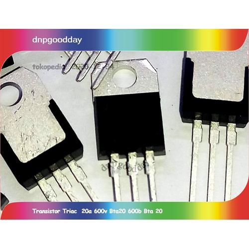 Jual Transistor Triac 20a 600v Bta20 600b Bta 20 - Kab. Bandung ...