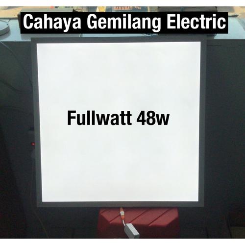 Jual Lampu led panel 60x60cm 60x60 48w 48watt downlight led panel slim ...