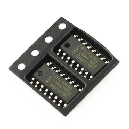 Jual IC 74HC595D 74HCT595 74HC595 - Shift Register 8 Bit - SOP16 SOP ...