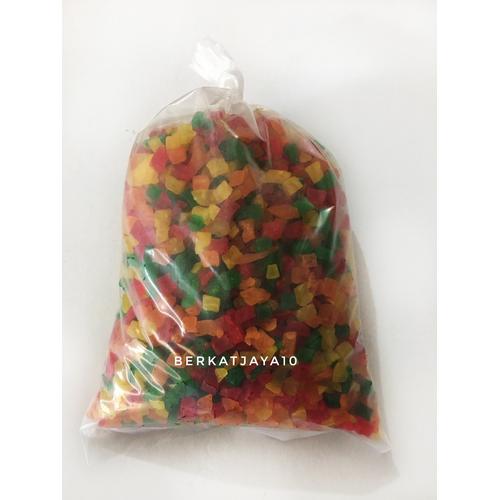 Jual SUKADE Manisan Pepaya Cap Jambu Warna CAMPUR MIX 250 Gram - Kab ...