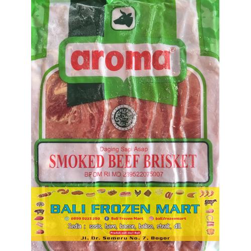 Jual Aroma Smoked Beef Brisket (Beef Belly Bacon) 250 Gram - Kota Bogor ...