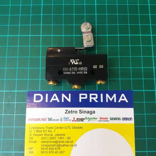 Jual Koino Kun Hung Electric Micro Switch KH-9115-HRS 1NO 1NC 15A ...