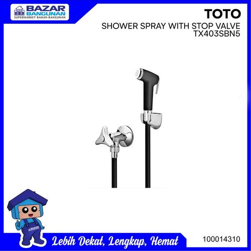 Jual BIDET SPRAY JET SHOWER WASHER TOTO TX 403 SBN5 TX403SBN5 STOP KRAN ...