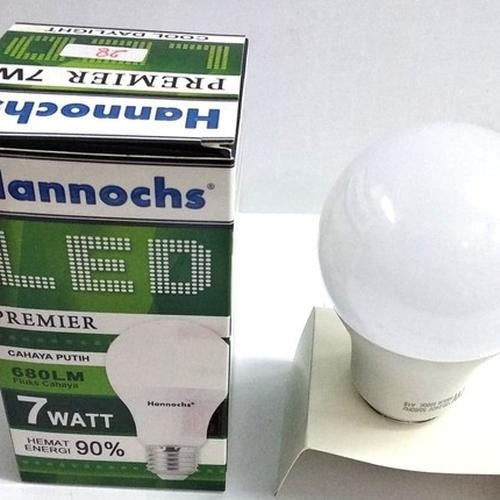 Jual Lampu LED Premium Hannochs Hannoc Hanoc 7w 7watt 7 watt White ...
