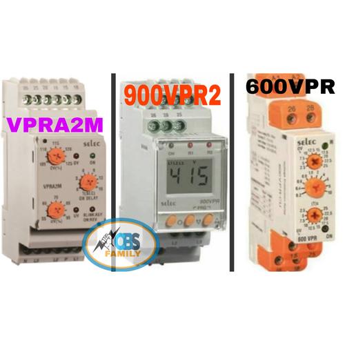 Jual Selec Digital Phase Failure / Voltage Protection Relay 900VPR2 ...