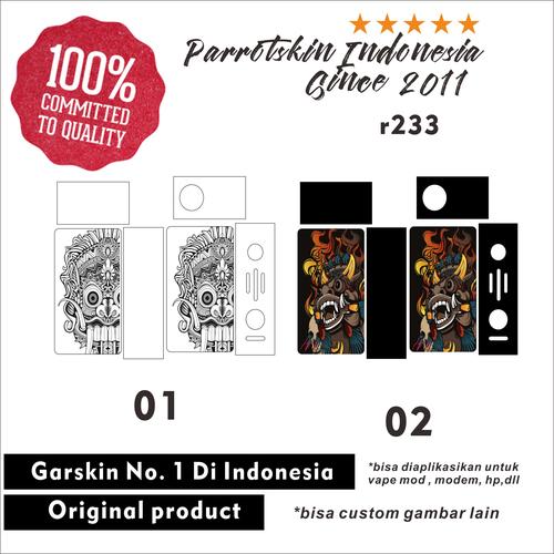 Jual Garskin Skin hotcig r233 full body Reog Edition sticker bisa ...