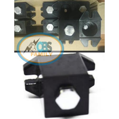 Jual Busbar Kotak tipe T35X10 Hitam / Bar Holder Square Isolator T35x10 ...