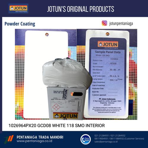 Jual Cat Powder Coating Jotun warna PUTIH 118 SMOOTH GLOSS Interior ...