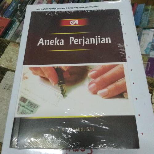 Jual Buku (Hukum)Aneka Perjanjian Karangan Prof.R.Subekti SH - Jakarta ...