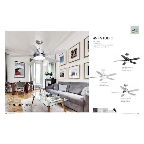 Jual Kipas angin baling baling remote Mt Edma tipe Studio 46 inch ...