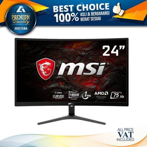 Jual Monitor LED MSI G241V 24" IPS 1080P 75hz HDMI DP Freesync - Kota ...
