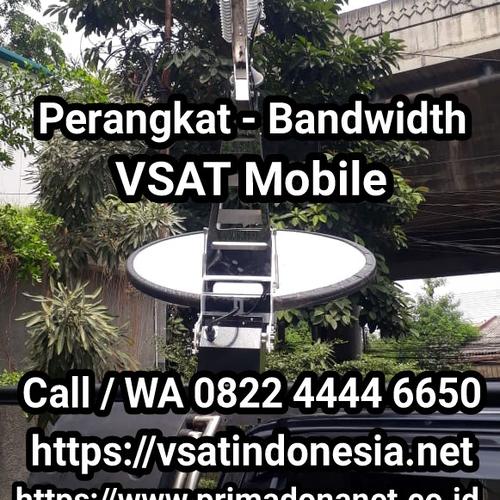 Jual Internet Satelit VSAT Mobile Unlimited Kuota (Mobile VSAT ...