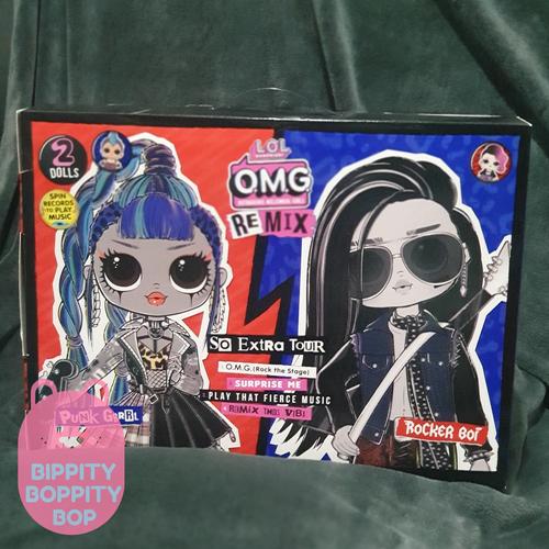 Jual LOL Surprise! OMG Remix Rocker Boi and Punk Grrrl 2 Pack - Kota ...