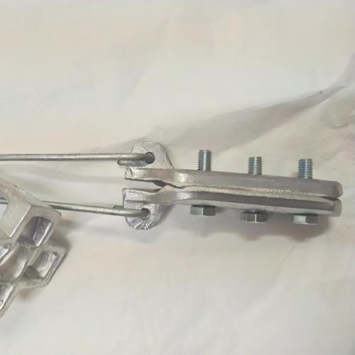 Jual anchoring baut 3 + breket | strain clamp baut 3 | klem buaya ...