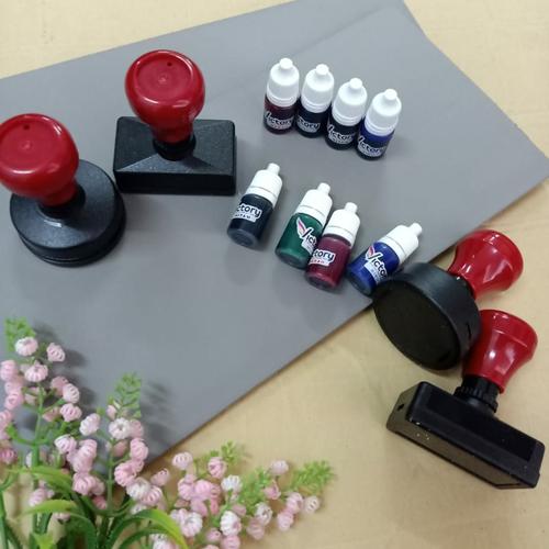 Jual Tinta Stempel Flash - Biru - Kab. Tuban - Victory Digital Printing ...