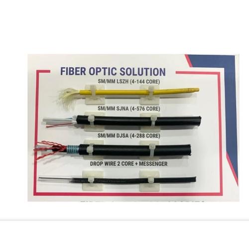 Jual LS FIBER OPTIC CABLE 12 CORE Multimode OM3 DJSA/ Double jacket ...