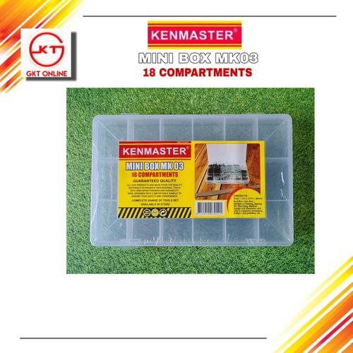 Jual Mini Box MK 03 Kenmaster 18 compartments / Tool Box Mini 18 ...