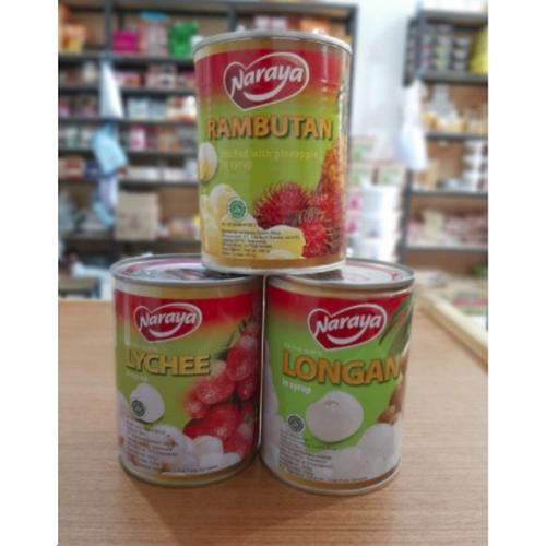 Jual Buah Kaleng NARAYA (Leci - Rambutan Nanas - Longan) - Longan ...