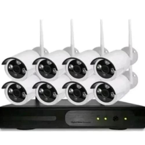 Jual NVR KIT 8CH WIRELESS PAKET CAMERA CCTV 8 CHANNEL 5MP 1080P ...