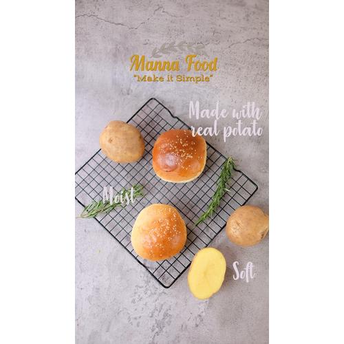 Jual Burger Bun Kentang / Potato Burger Bun/ Roti Burger Kentang - Kota ...