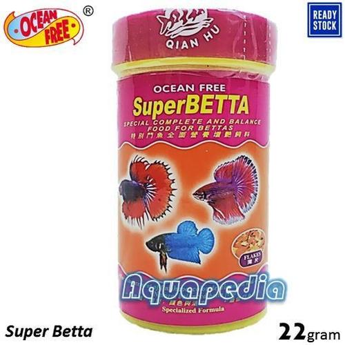 Jual OF Super Betta Special Complete And Balance Food For Betta 22gram ...