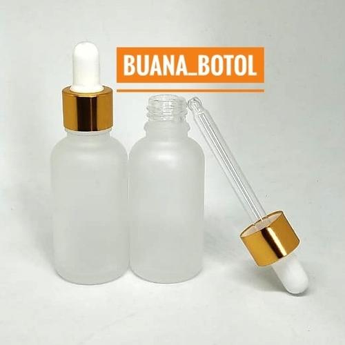 Jual Botol Serum Kaca Pipet 20ml/30ml Frosted/Botol Tetes/Botol Drop ...