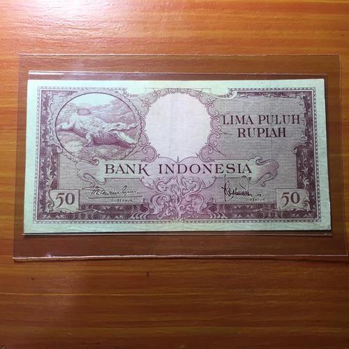 Jual Uang Kuno 50 Rupiah Buaya AUNC Original - Kab. Banjar - AB ...