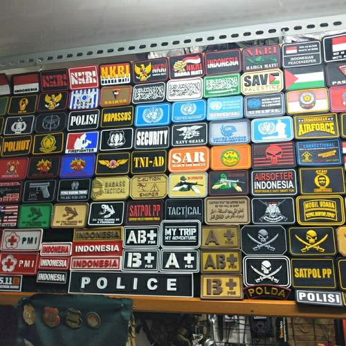 Jual Bikin Custom Patch Rubber Minimum 50 Pcs - Jakarta Pusat - Putra Tactical | Tokopedia