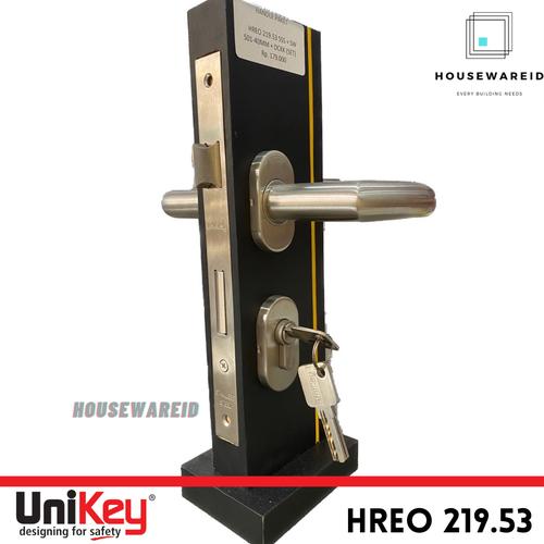 Jual Handle Pintu Alumunium Unikey HREO 219.53, gagang handel pintu ...