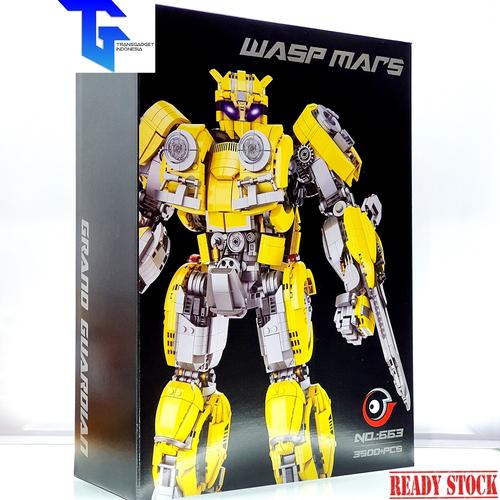 Jual Grand Guardian No 663 Wasp Mars - Transformers Bumblebee Brick ...