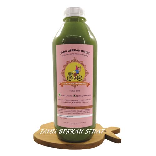 Jual Jamu Temu Hitam Daun Pepaya / Kunyit Asam Sirih / Susu Jahe 1000 ...