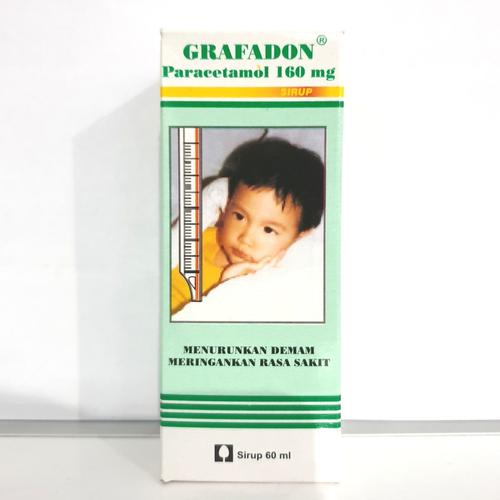 Jual grafadon syrup sirup syr 60 ml paracetamol 60ml / botol - Kab ...